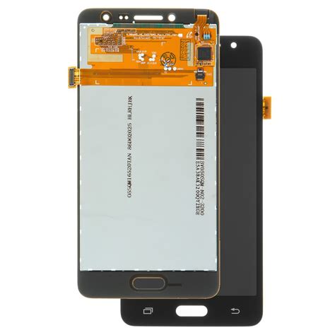Lcd Compatible With Samsung G532 Galaxy J2 Prime Black Without Frame