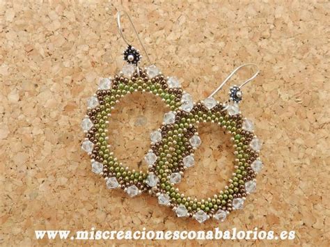 Best Images About Beaded Earrings Hoops On Pinterest Beaded Earrings Seed Bead Earrings
