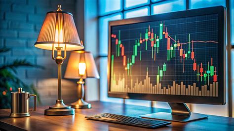 A Computer Monitor With A Graph Of Graphs Showing The Graph Of Graph