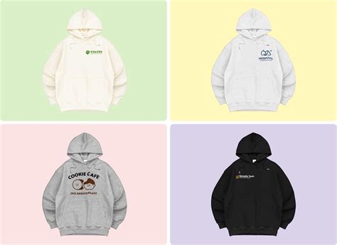 비캔버스 단체 데일리 오버핏 후드티 제작 마플