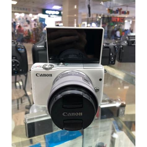 Jual CANON EOS M10 KIT 15 45MM IS STM PROMO EX DISPLAY WIFI 18MP FULLHD