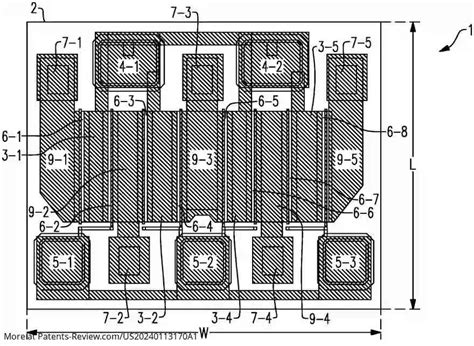 Wide Bandgap Transistor Layout With Staggered Through Wafer Vias