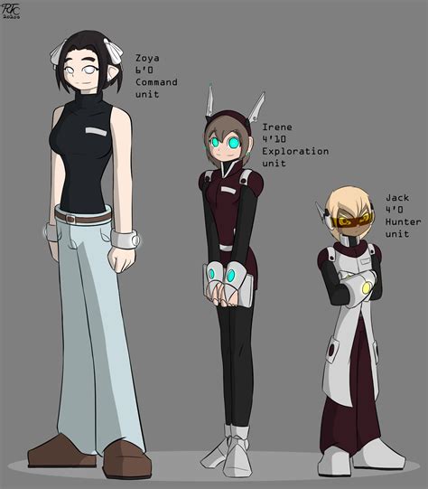 Lab Assistants Zoya Irene Jack By Reakuthecrate On Newgrounds