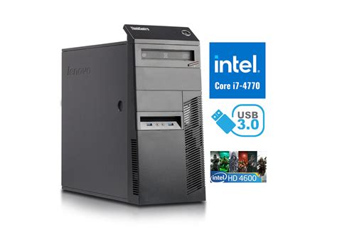 Употребяван компютър Lenovo Thinkcentre M83 I7 4770 16gb Ram256gb S