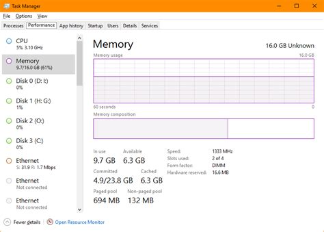 Windows 10 Memory Problems Super User