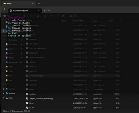 Python Programming Projectshowcase Opensource Terminalfilemanager