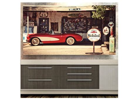 Adesivo Parede Posto Gasolina Retro M Vintage Antigo S Em Promo O No Buscap