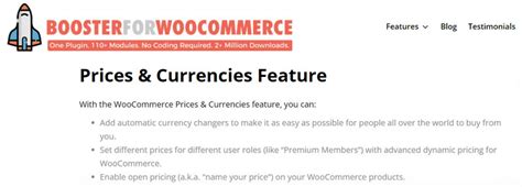 Booster Plus For Woocommerce Onecommerce