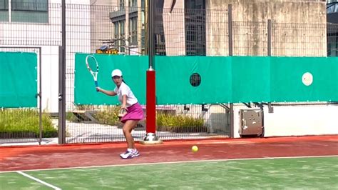 테니스 레슨 일기 16 2308 포핸드 테이크백 교정 Youtube