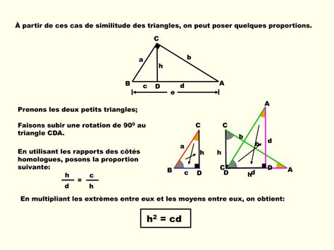Ppt Relations Métriques Dans Le Triangle Rectangle Powerpoint Presentation Id 5913900
