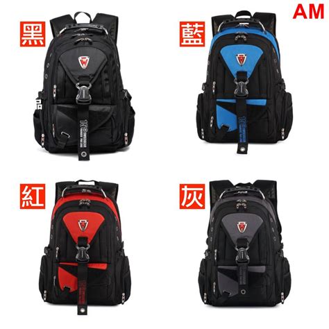 Amb Swissgear 瑞士 軍刀 背包 出國 旅遊 電腦包 筆電包 登山 登山包 旅行 商務 Swiss Gear 蝦皮購物