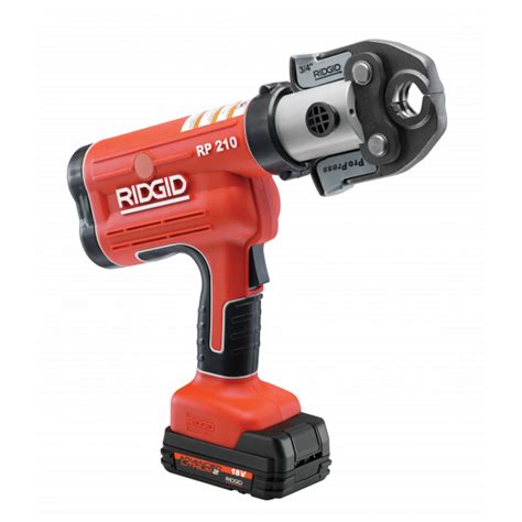Пресс-инструмент в фирменном магазине Ridgid