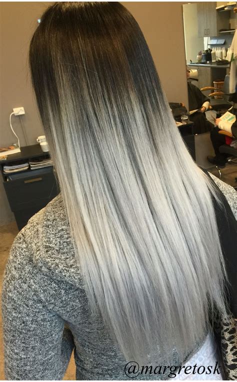 30 Black Roots Grey Ombre FASHIONBLOG