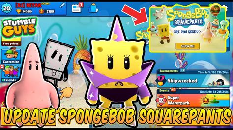 Akhirnya Stumble Guys Update Terbaru X Spongebob Squarepants Yuk Gacha