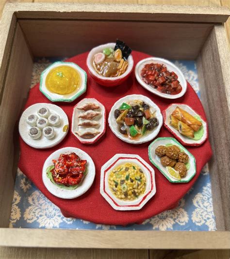 注文 ミニチュア ハンドメイド 中華屋 中華料理 ミニチュアフード ドールハウス