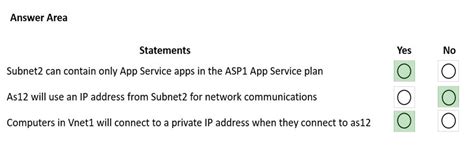 Hotspot You Have The Azure App Service App Shown In The App Service