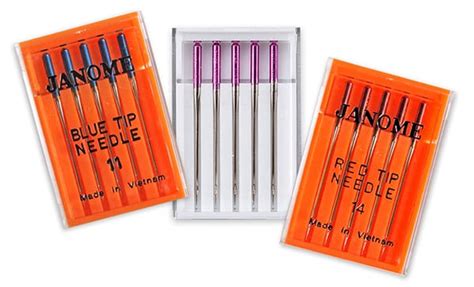Sewing Basics Know Your Needles Janome
