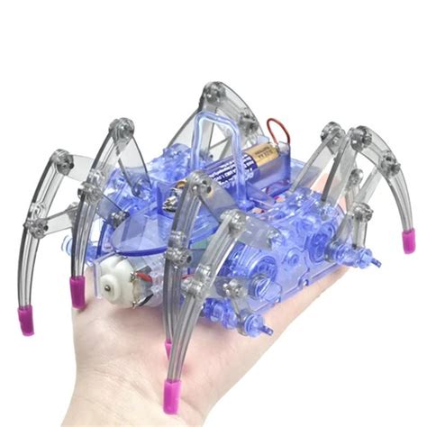 jual robot spider diy kit robot laba laba mainan edukasi robotik