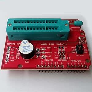 Amazon co jp LOLO import ブートローダー R3拡張ボード AVR ISPシールド プログラマ 青い 並行輸入品 パソコン周辺機器