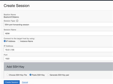Connect Oci Autonomous Data Warehouse Adw Using Oci Bastion Service By Harjul Jobanputra