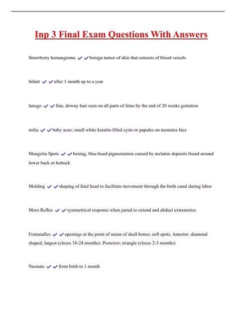 Inp 3 Final Exam Questions With Answers Inp Stuvia Us