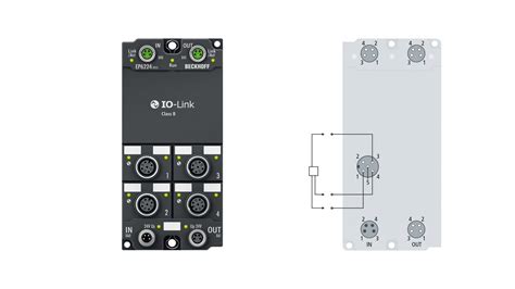 EP6224 3022 EtherCAT Box 4 Channel Communication Interface IO Link