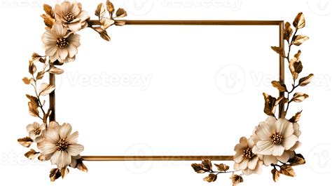 Gold Decorative Frames Pngs For Free Download