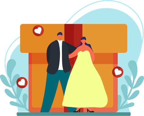 Best Premium Newly Married Couple Illustration Download In Png And Vector