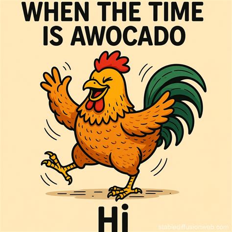 Dancing Chicken Meme Stable Diffusion Online
