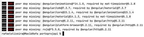 Typescript Angular Dependency Errors Stack Overflow