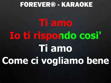 Fred Bongusto Quando Mi Dici Cosi Karaoke Youtube