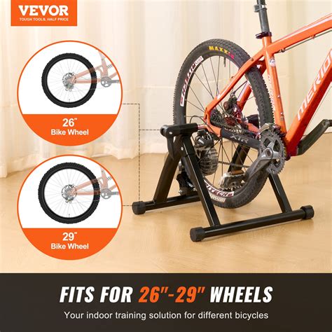 Vevor Bike Trainer Stand Fluid Stationary Bike Stand For 26 29