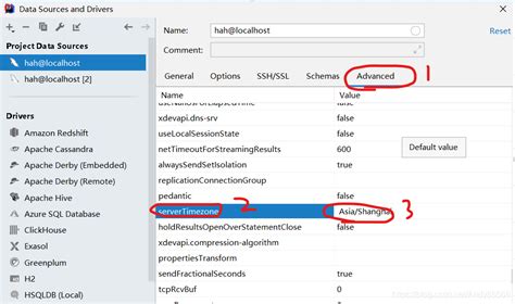 解决server Returns Invalid Timezone Go To ‘advanced‘ Tab And Set