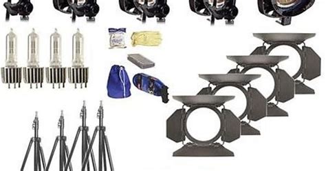 Arri 750 Plus 4 Arrilite Kit 120v Ac 750w High Output Hpl Imgur