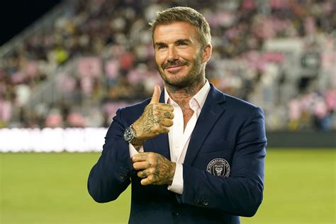 No One Exploits Their Fame Quite Like David Beckham The Independent