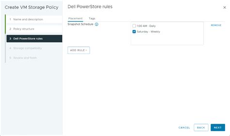 Storage Policy Based Management Dell Powerstore Virtualization