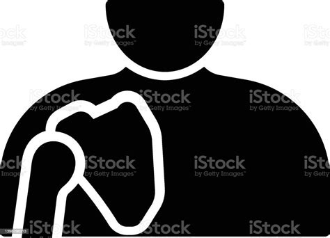 Shoulder Stock Illustration Download Image Now Arm Bandage Hand