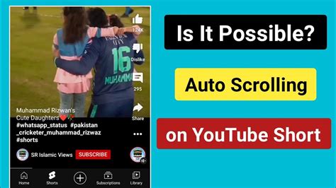 Is It Possible Auto Scrolling On Youtube Shortsauto Scrolling On Youtube Shortsturn On Auto