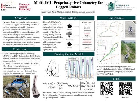 I Will Present My Paper Multi Imu Proprioceptive Odometry For Legged Robots” At Iros 2023