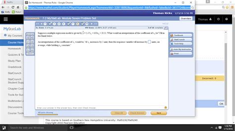 solved suppose a multiple regression model is given by y