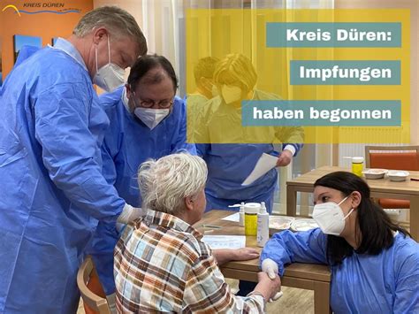 dueren magazin de Kreis Düren Corona 102 Jährige als Erste geimpft