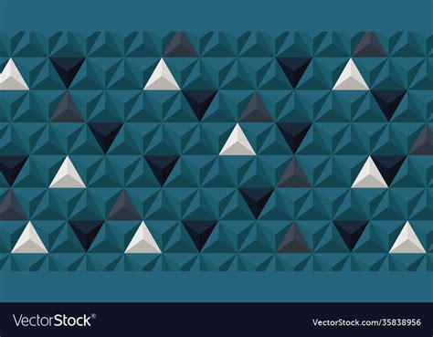 Wall Background Realistic 3d Triangle Shape Design