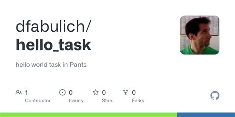 github dfabulich hello task hello world task in pants