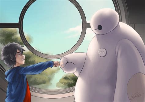 Hiro And Baymax Big Hero Fan Art Fanpop