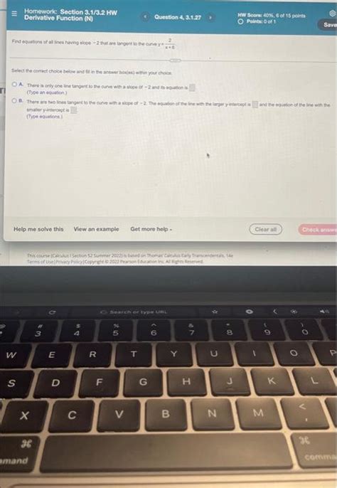 5 Homework Section 3 1 3 2 HW Derivative Function Chegg Com