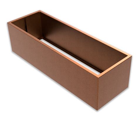 Redcor® Corten Steel Modular Planter Boxes Extenders Bamboo Plus