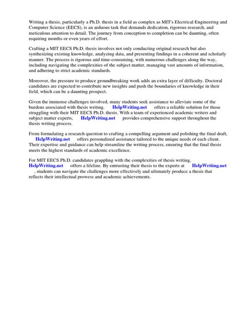Mit Eecs Phd Thesis Pdf Thesis Computer Science