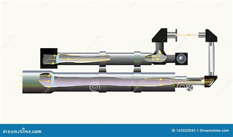 Spectrograph Telescope Stock Illustration Illustration Of Astronomical