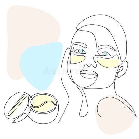 Womans Face Line Drawing Stock Illustrations 703 Womans Face Line