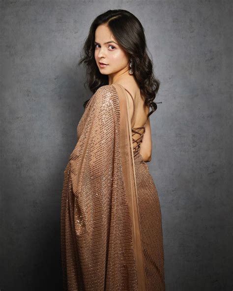 Taarak Mehta Ka Ooltah Chashmah Fame Palak Sidhwani Saree In Georgette